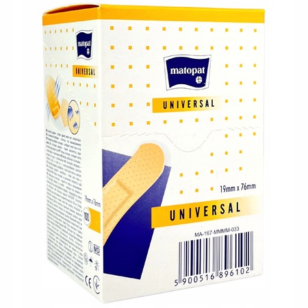 Plasturi, Matopat Universal Qwik Strip, 100 bucati - eMAG.ro
