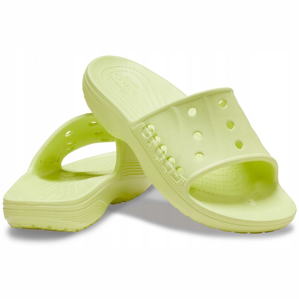 Papuci Femeie, Crocs Baya Slide, Verde, 39-40 EU - eMAG.ro