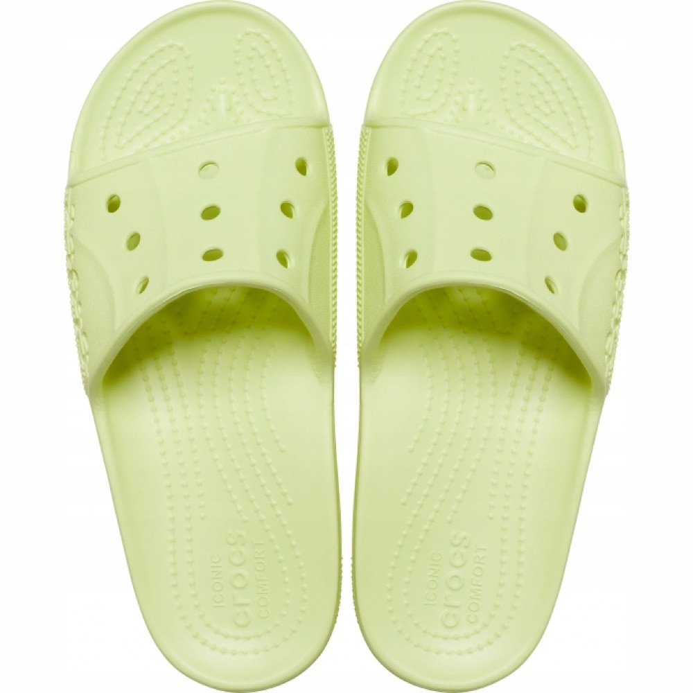 Papuci Femeie, Crocs Baya Slide, Verde, 39-40 EU - eMAG.ro