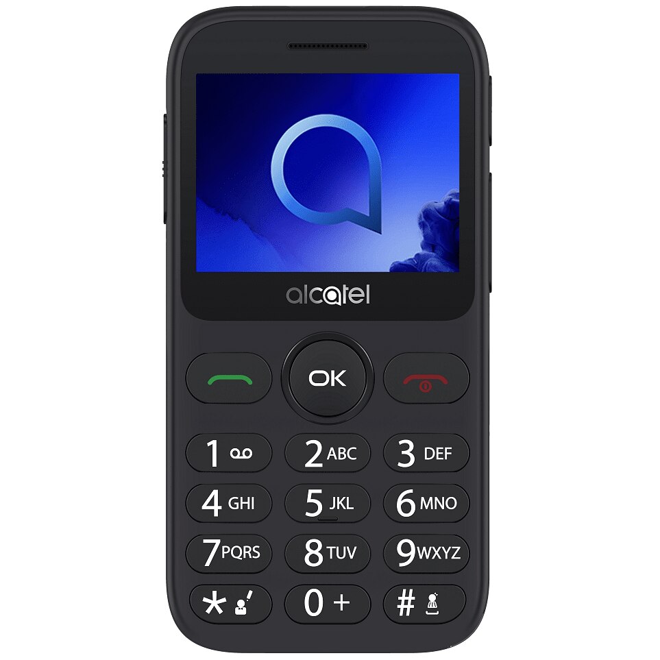 Telefon mobil, Alcatel, 2020X, Dual SIM, Gri metalic - eMAG.ro
