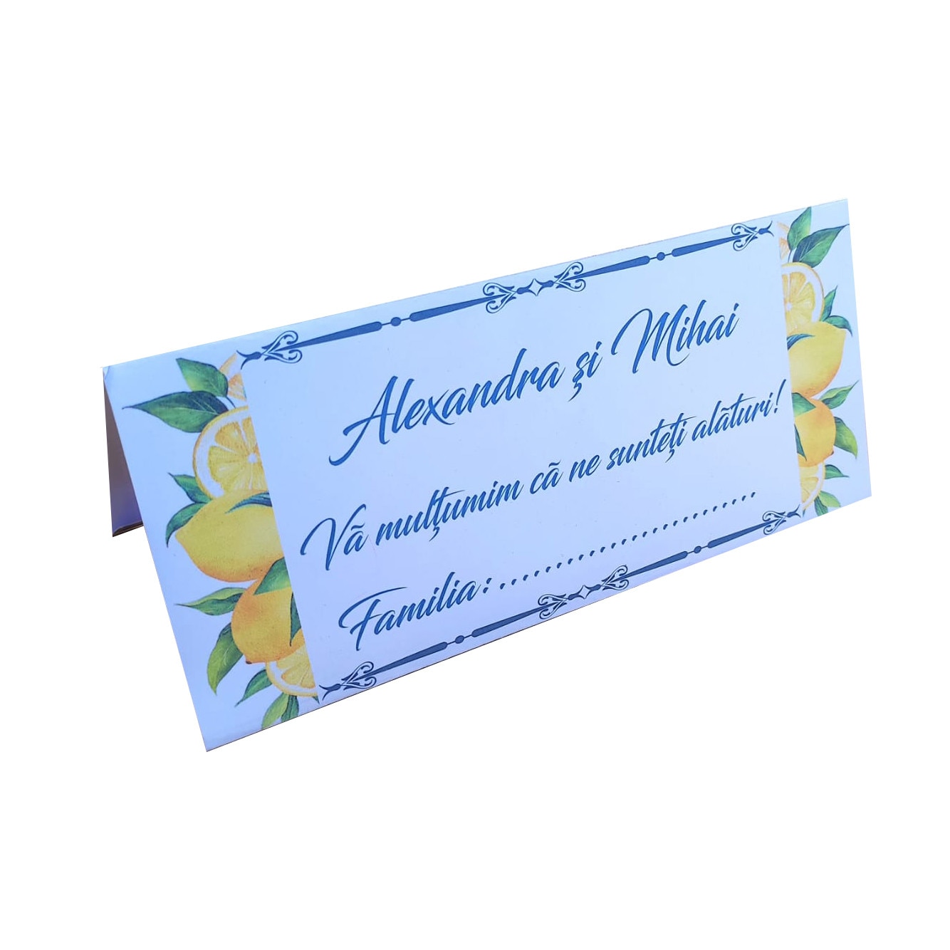 Plic bani nunta, set 10 buc, model lamai, text personalizat, 21x9 cm ...