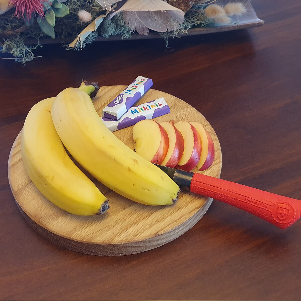 Set de 3 tocatoare de bucatarie 20cm cu suport din lemn de stejar ...