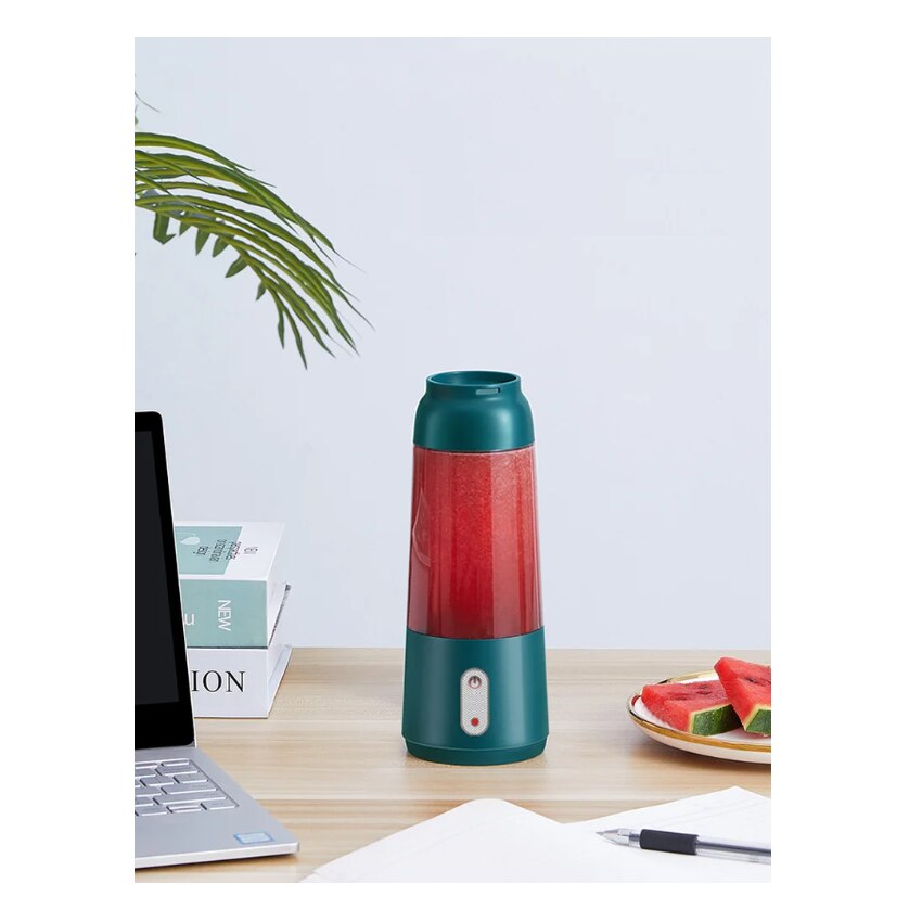 Blender Smart Portabil 300 ml, Verde - eMAG.ro