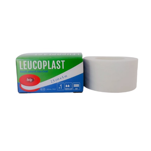 Leucoplast panza Help ambalat individual 2.5 cm x 5m - eMAG.ro
