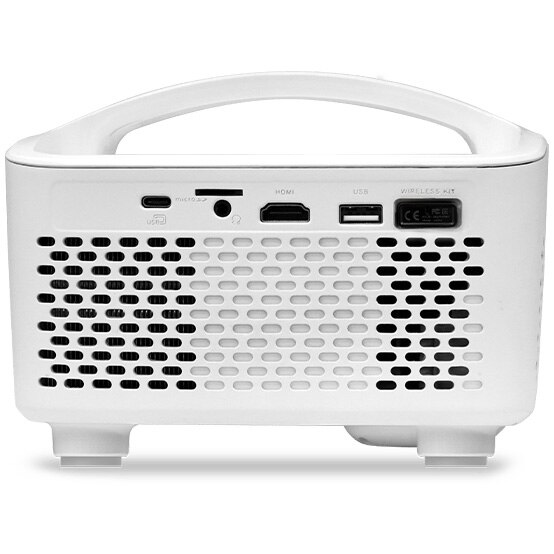 Videoproiector Acer AOPEN QF13, Full HD, 4600 lumeni, 280 ANSI, Bluetooth, Alb - eMAG.ro