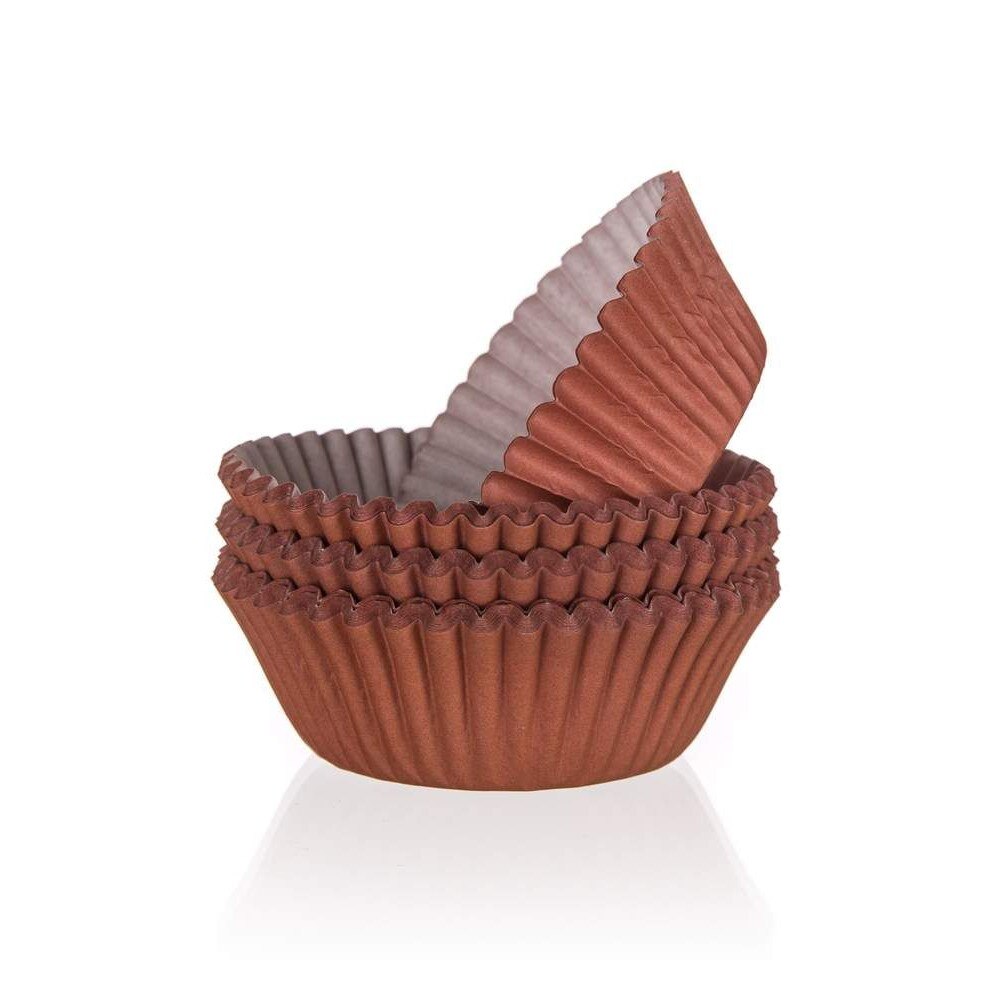 Set forme briose, 8.7 cm, 100 Bucatie, Hartie, Roz - eMAG.ro