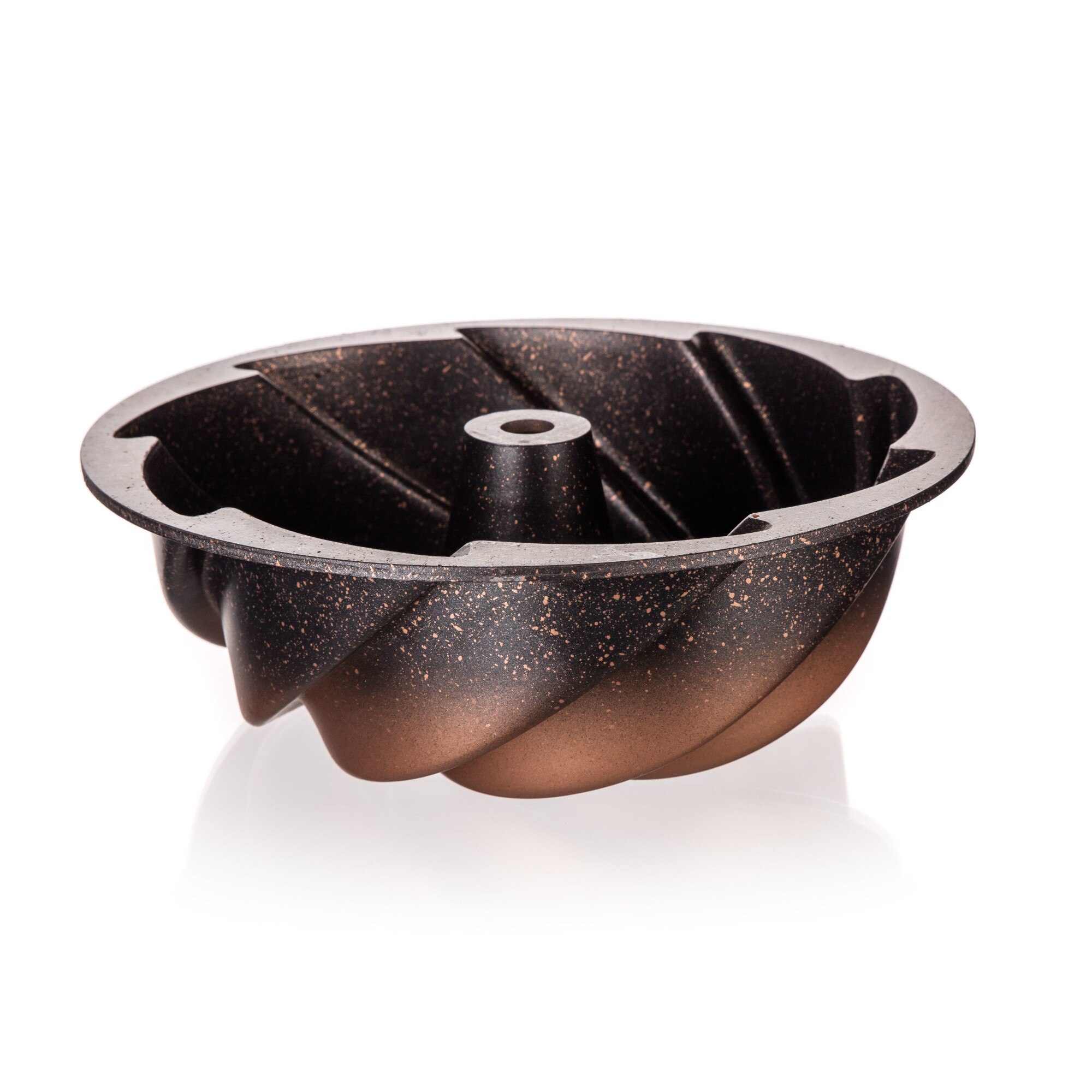 Forma pentru tort, 26 x 8.7 cm, Aluminiu, Negru, Cupru - eMAG.ro