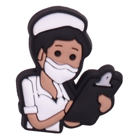Accesoriu incaltaminte crocs, EVNC, Medical assistant, model asistenta ...