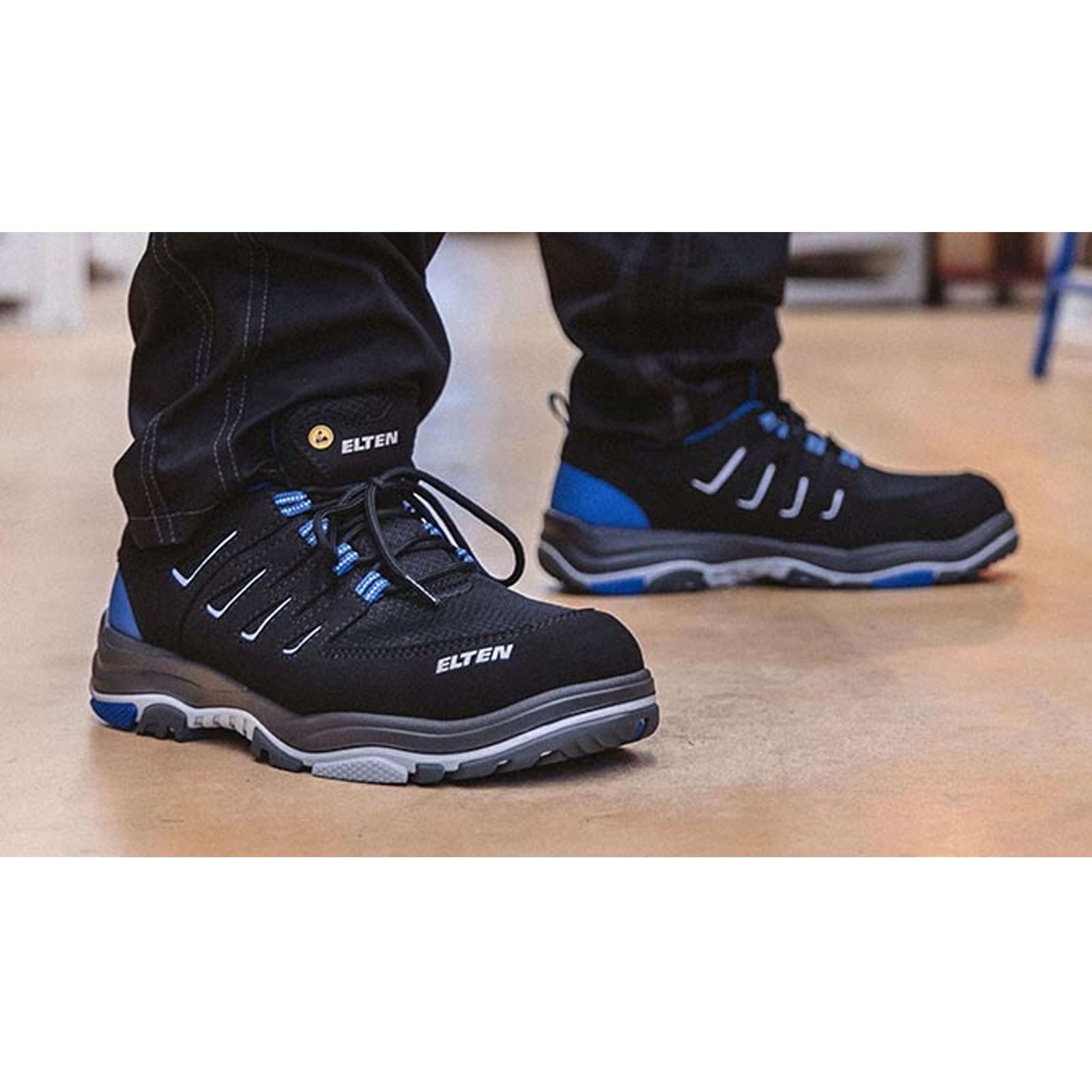 Pantofi protectie William Blue ESD S1P Elten 46 - eMAG.ro