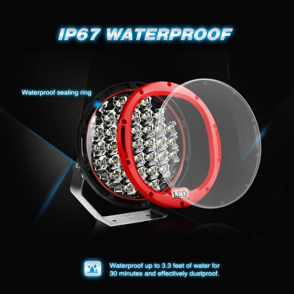 Led lampa halogen 96W, 225 mm, 12-24V - eMAG.ro