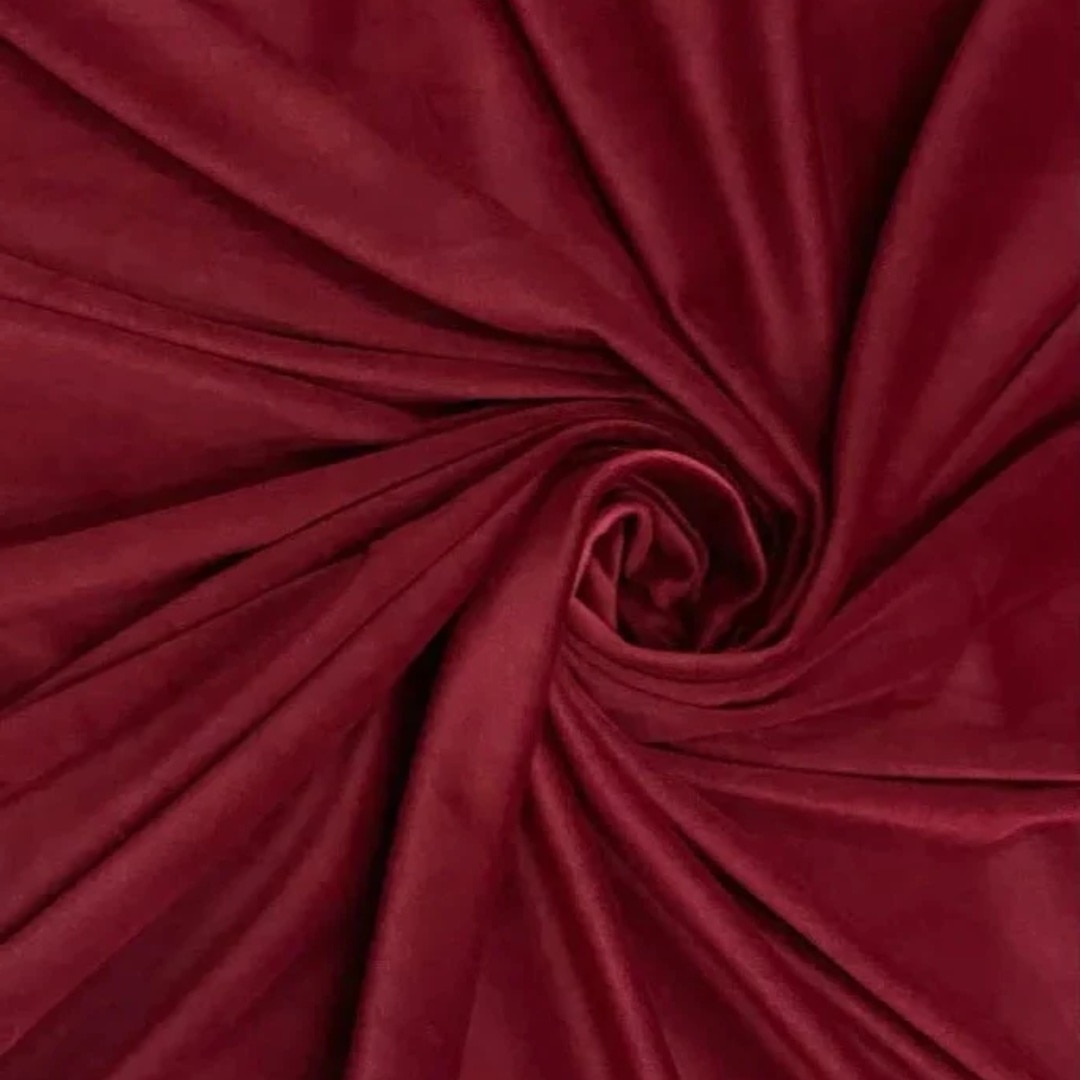 Material textil Catifea, Imprimeu Uni, 160 x 100 cm, Grena - eMAG.ro