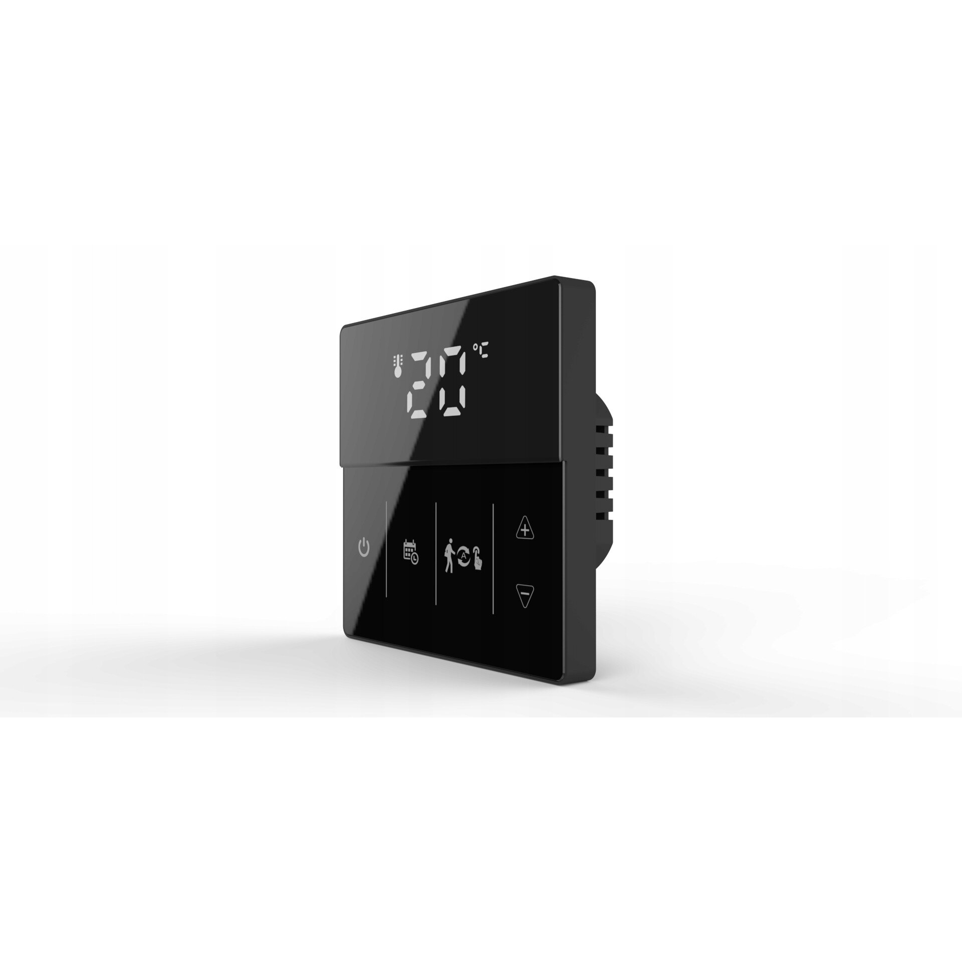 Termostat de camera, Automat-on, WiFi, TUYA 3A, ECO, Negru - eMAG.ro