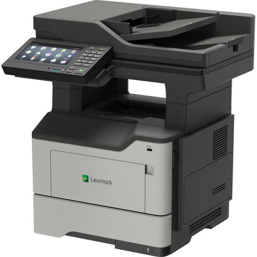 Imprimanta multifunctionala laser monocrom Lexmark MX622adhe, A4, ADF ...