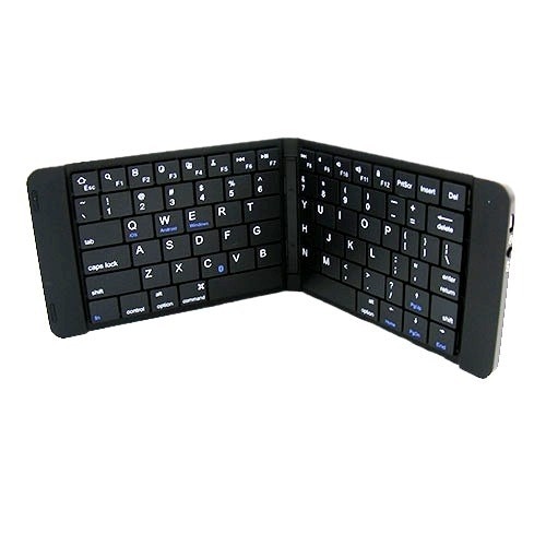 Bluetooth Összehajtható Billentyűzet, MicroUSB csatlakoztatás, FBBK-01 ...
