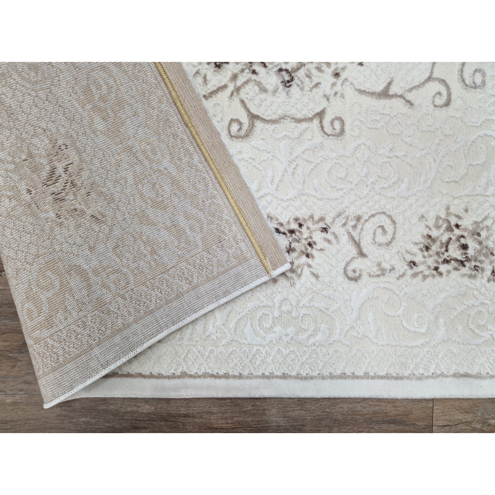 Covor Harmony, 120 x 170, Crem Alb, 2899A - eMAG.ro