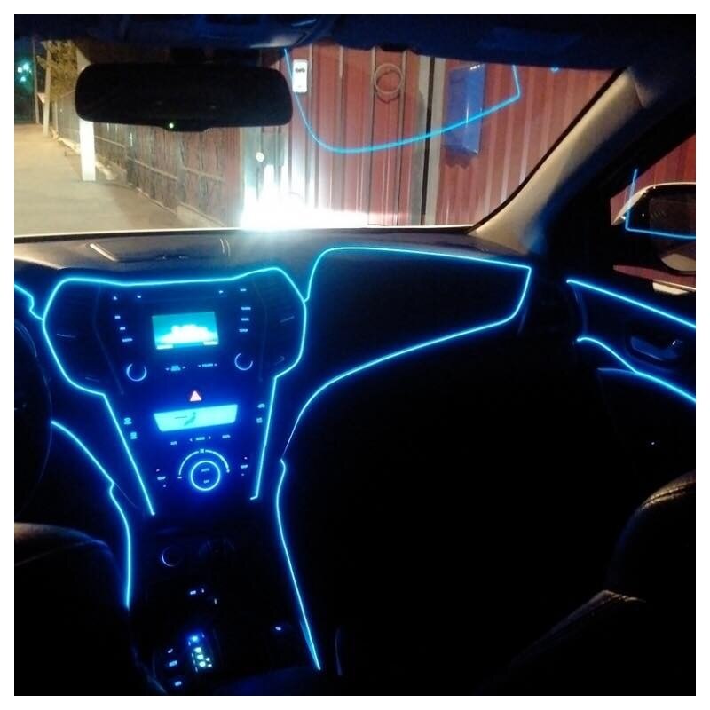 Banda led auto DOMDRIVE® electroluminiscenta cu droser si conectare la ...