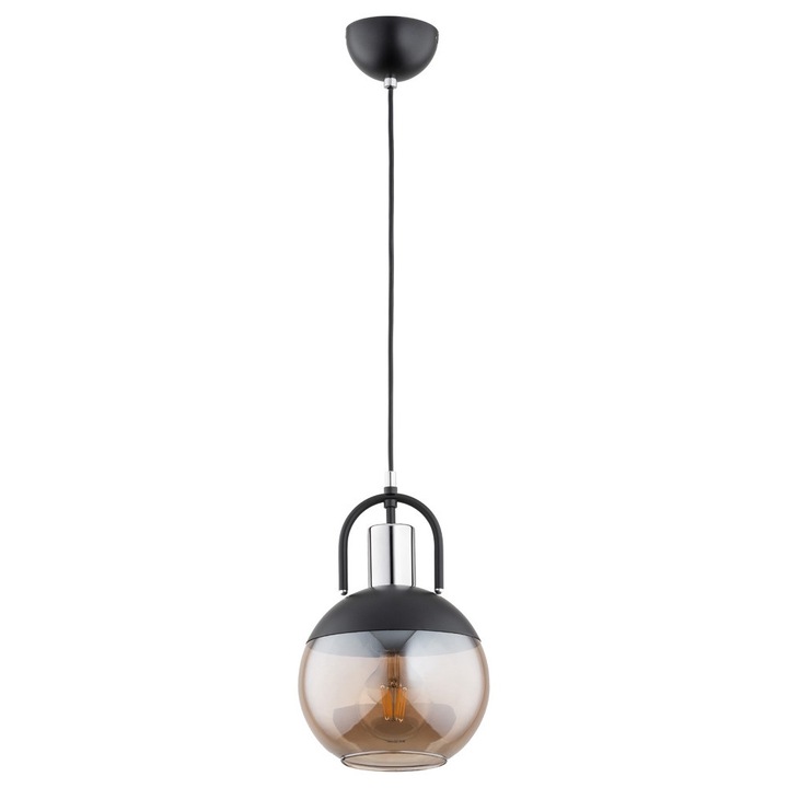 Luster, Alfa, Metal, E27, Черен - eMAG.bg