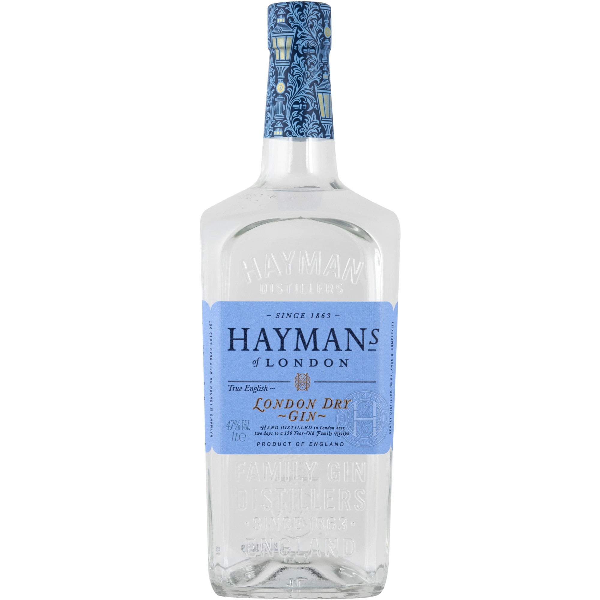 Джин Hayman's London, Сух, 41.2%, 1л - eMAG.bg