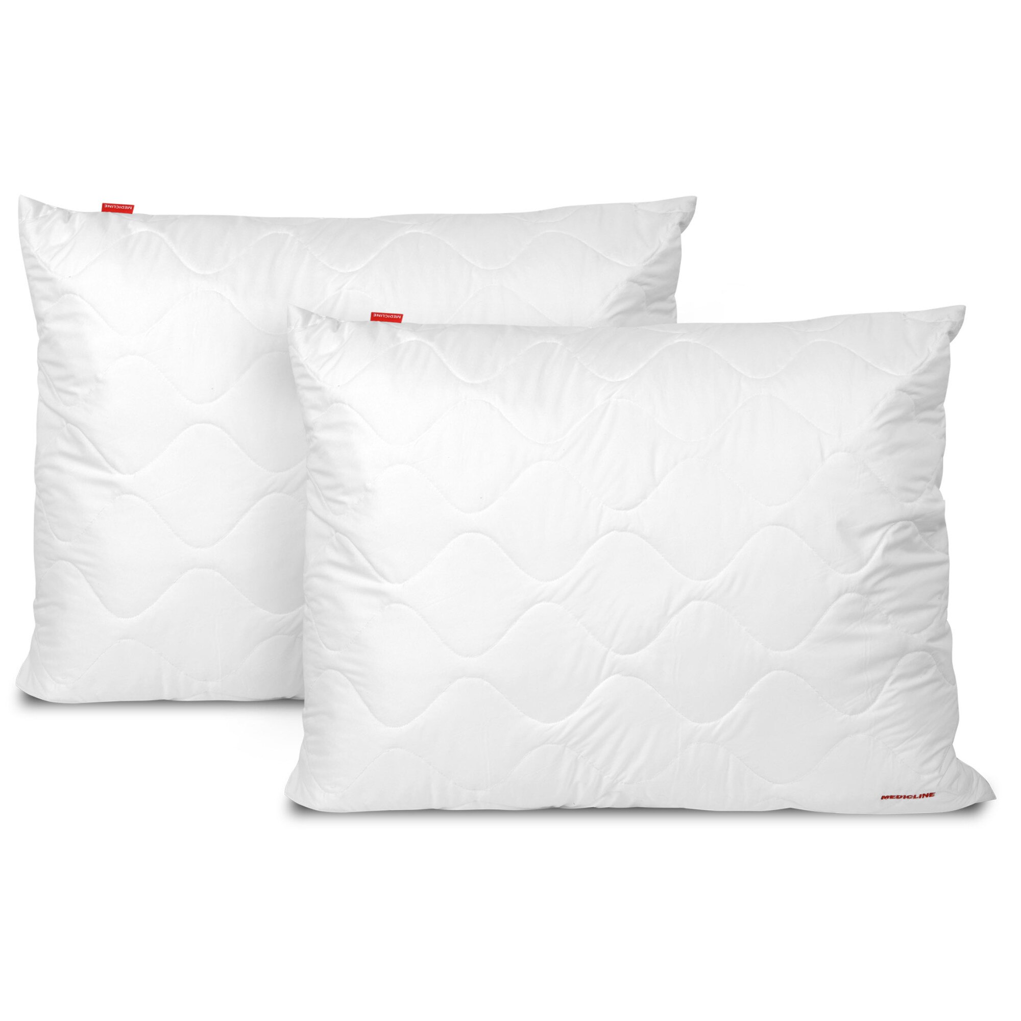 Комплект завивка и 2 възглавници, Medicline, 200 х 220 см, бял - eMAG.bg
