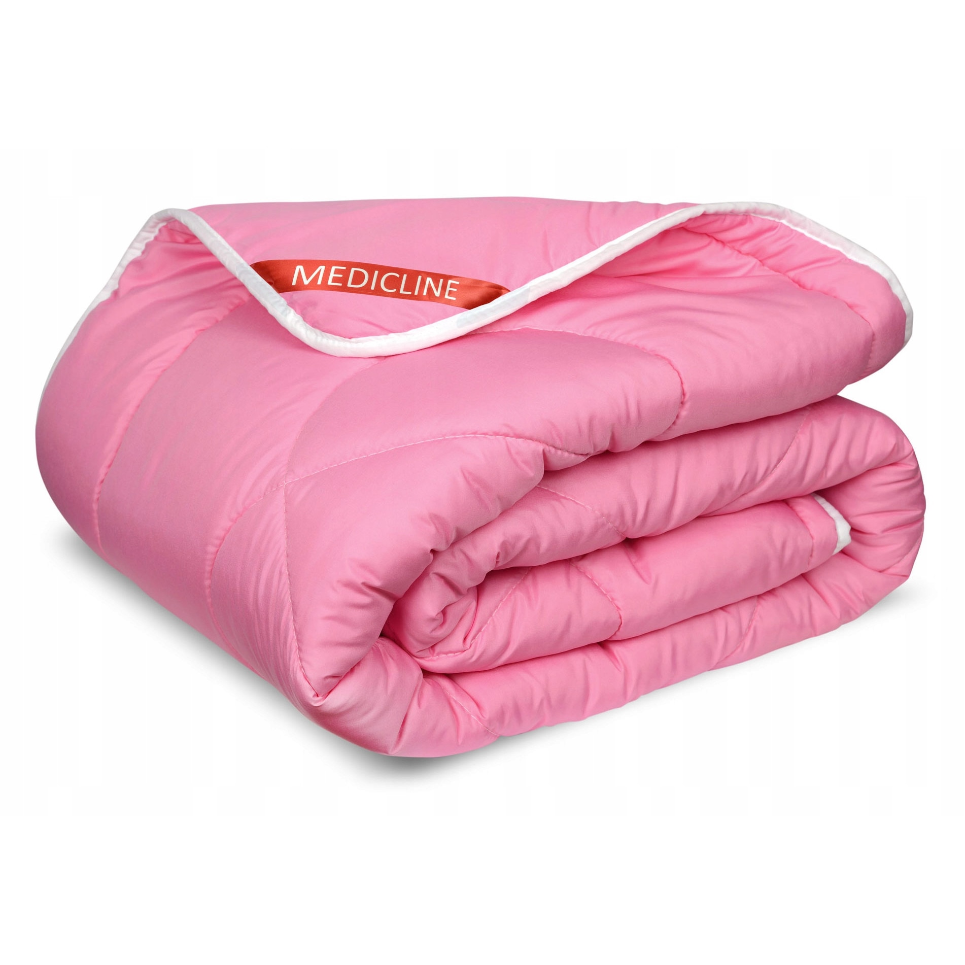 Set pilota cu 2 perne, Medicline, 200 x 220 cm, Roz - eMAG.ro