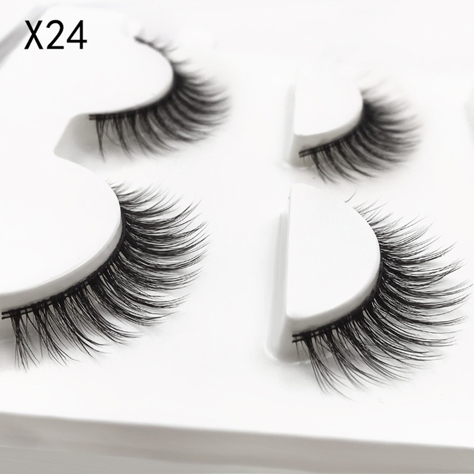 Set 3 perechi gene false, POMAMZ, 3D, Par de nurca, Reutilizabile ...