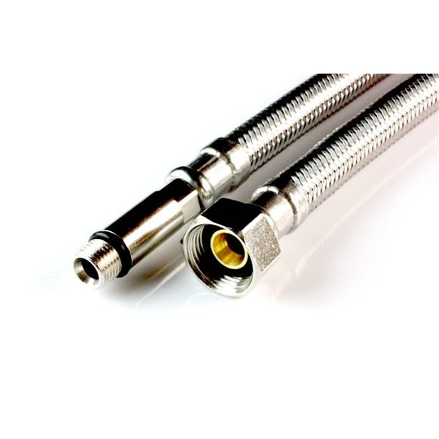 Racord flexibil, Diamond, Inox, 10 x 0.375 x 80 cm, Argintiu - eMAG.ro