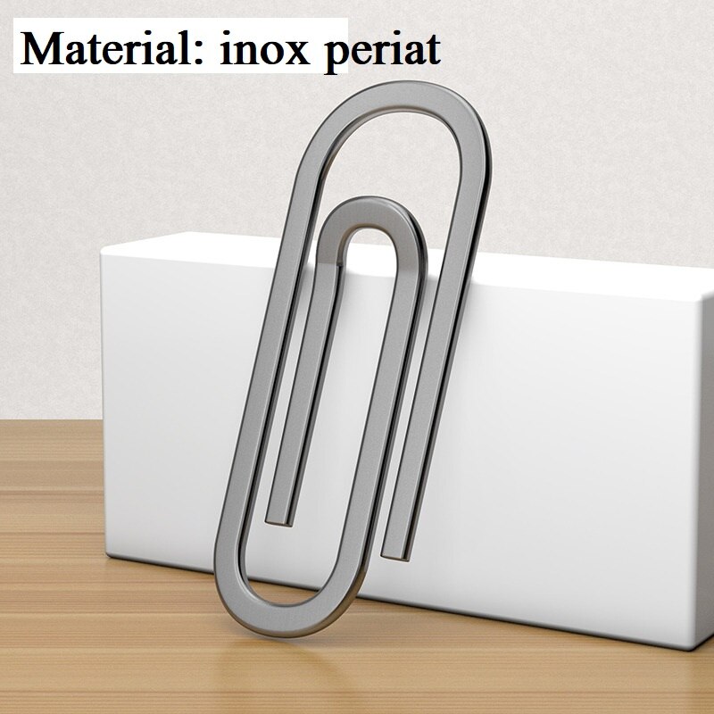 Clips, arc de bani din inox otelit calitate premium model agrafa Clasic ...