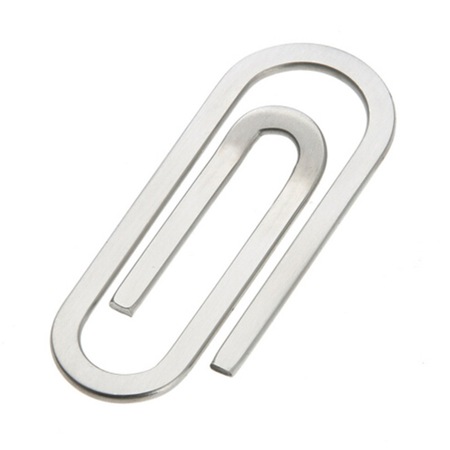 Clips, arc de bani din inox otelit calitate premium model agrafa Clasic ...