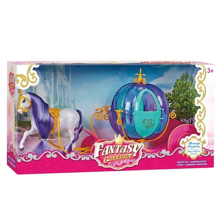 Caleasca de papusi cu cal Fantasy Carriage 32 cm - eMAG.ro