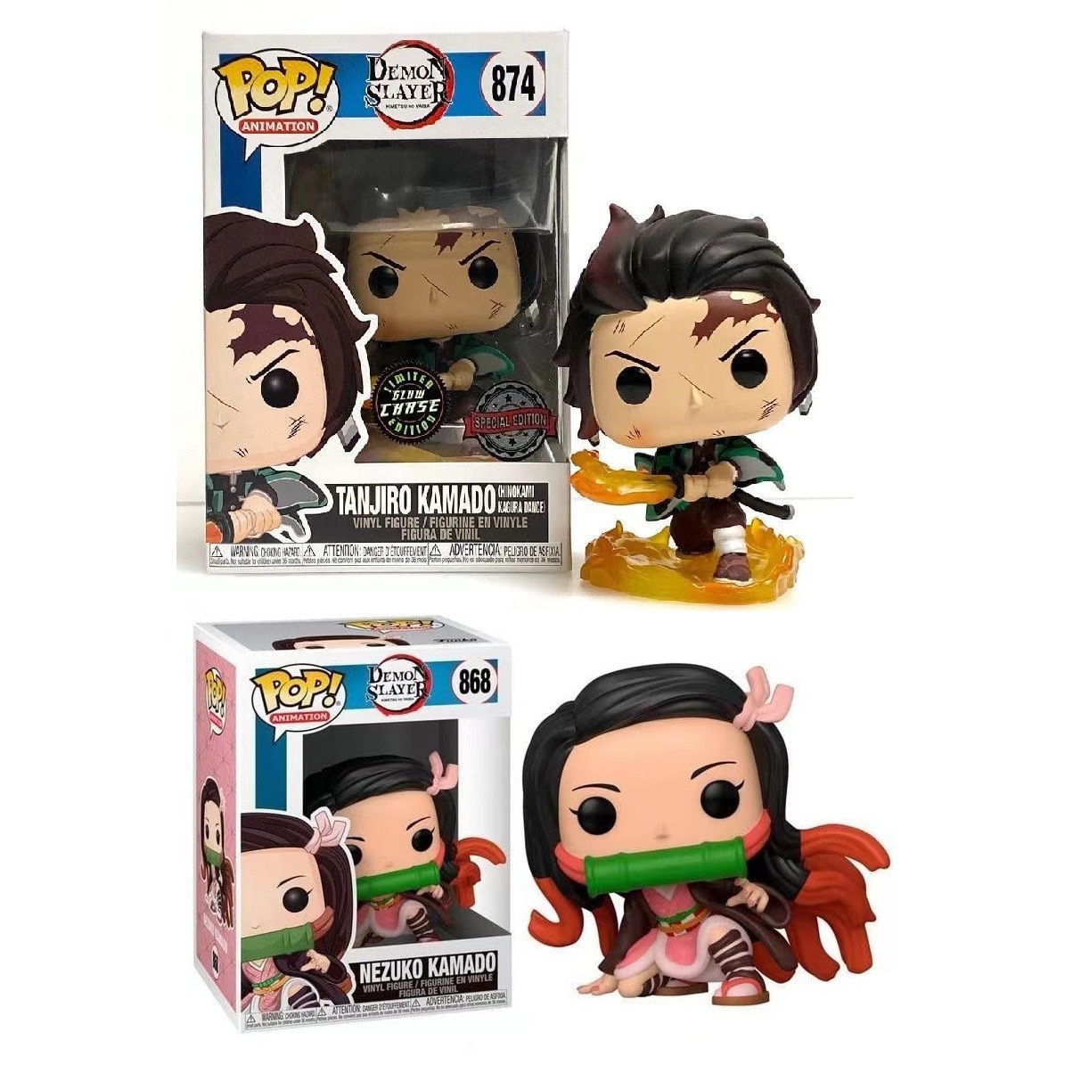 Set 2 figurine, Excitat, Vanatori de demoni, 10cm, Multicolor - eMAG.ro