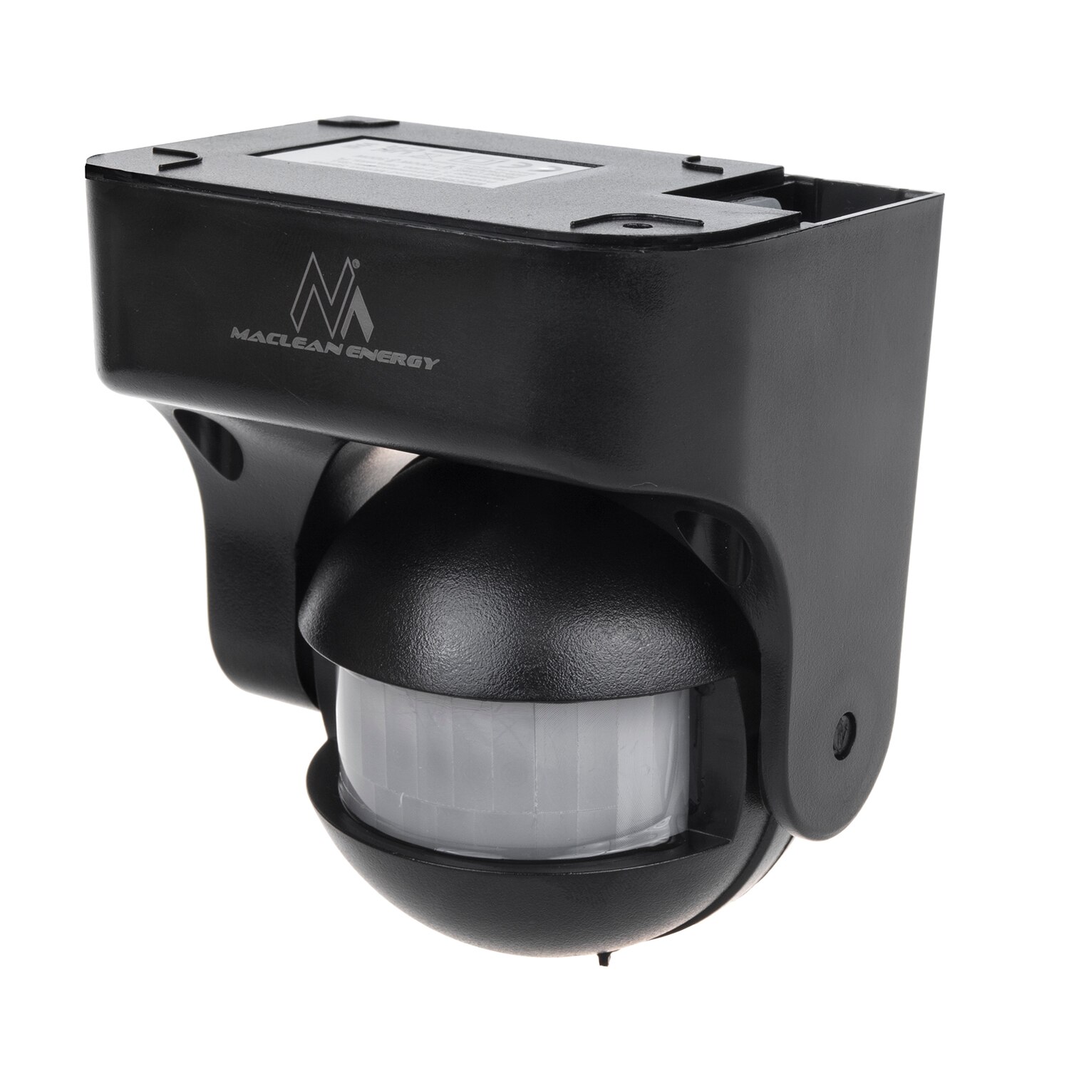 Senzor de miscare PIR, infrarosu, IP44, negru, raza de actiune 12m ...