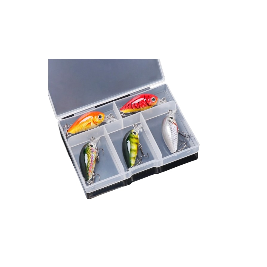 Set 5 voblere floating 36mm 3.6gr pentru clean pastrav stiuca salau ...