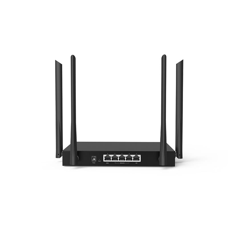 Router, Tenda, W15E, 2,4/5GHz, LAN/WLAN, Negru - eMAG.ro