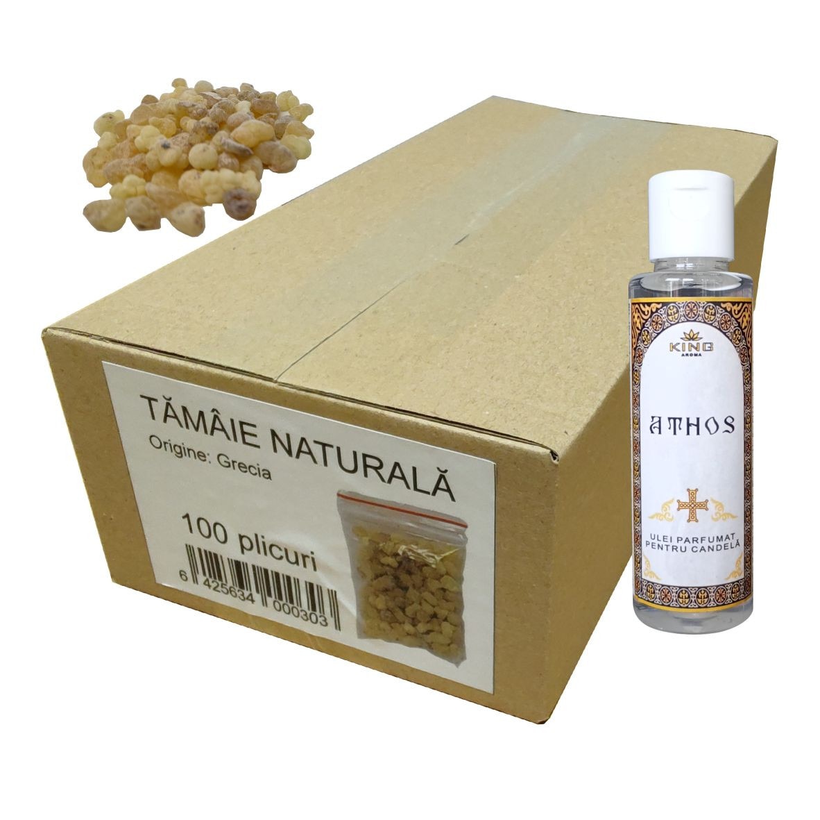 Set 100 pliculete Tamaie naturala, Kingaroma si Ulei parfumat pentru ...