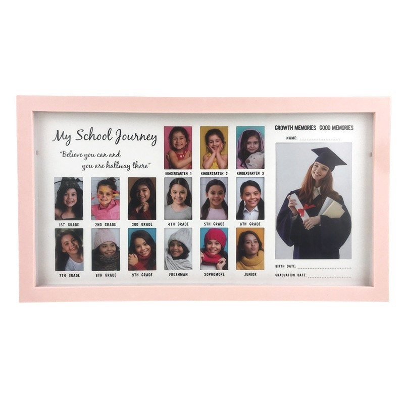 Rama foto My School Years, Roz, 45 cm, 751H-1 - eMAG.ro