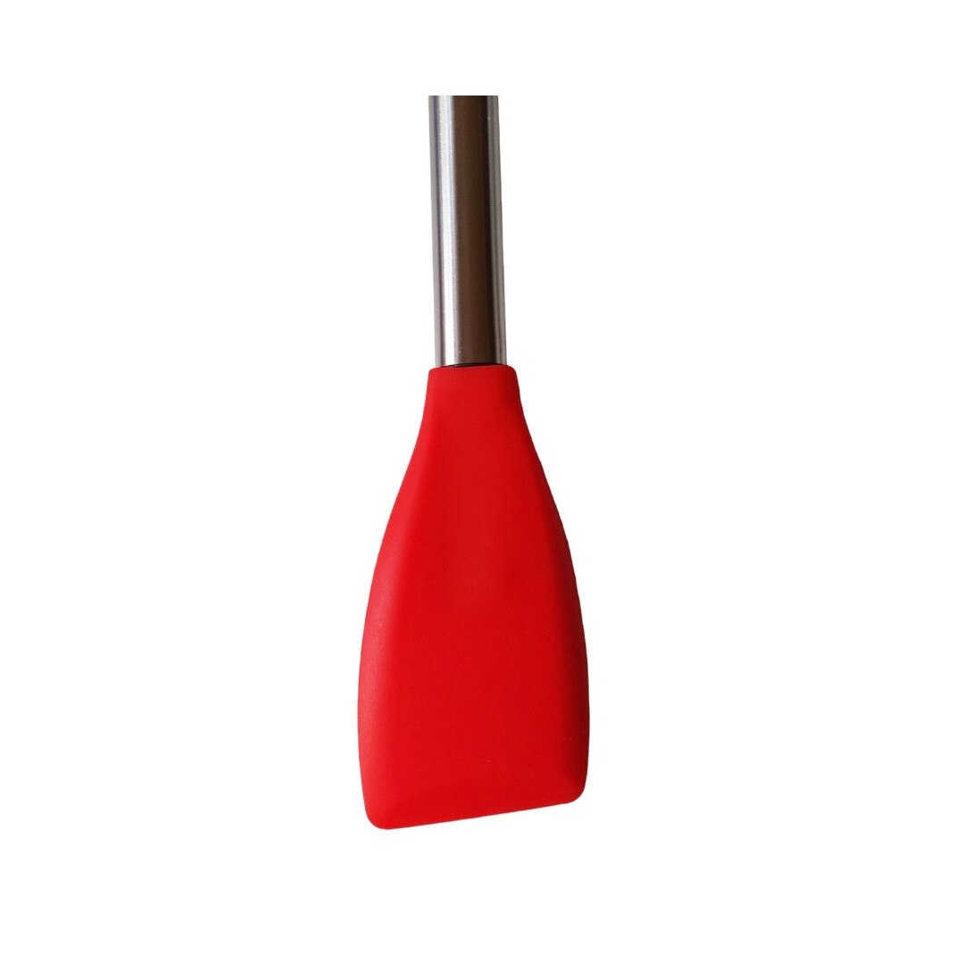 Spatula din metal cu silicon, Rosu, 30 cm, 322COF - eMAG.ro