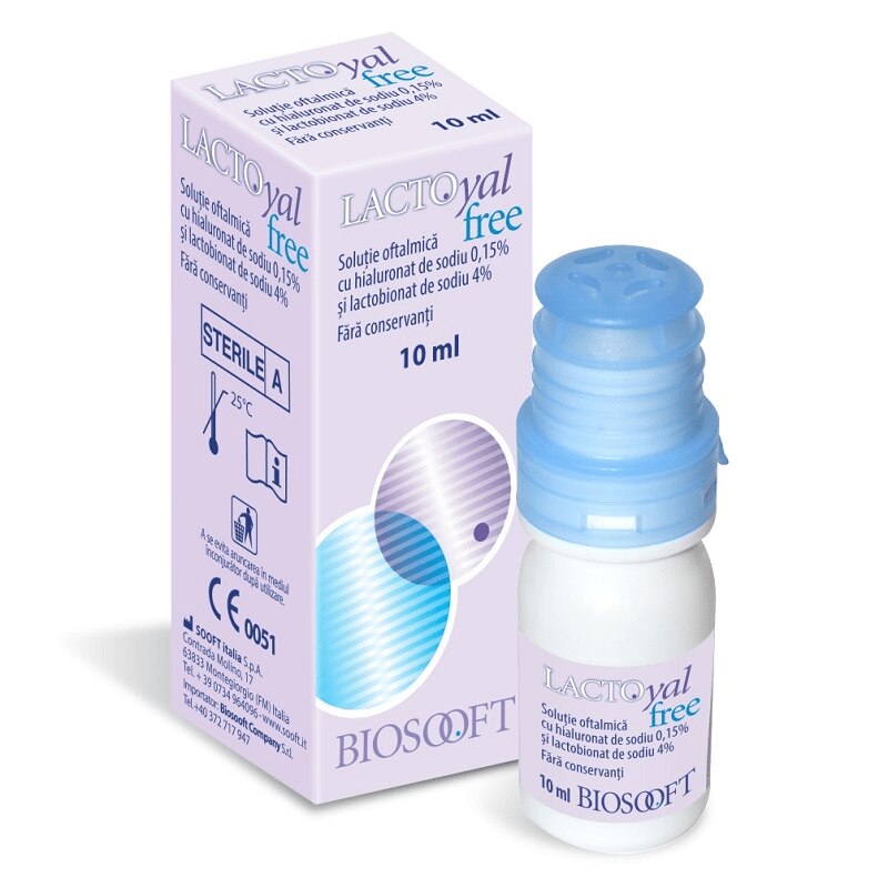 Inlocuitor de lacrimi, 10 ml, Biosooft - eMAG.ro