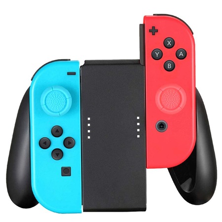Maneta Charging Grip pentru Nintendo Switch Joy-Con, Negru - eMAG.ro