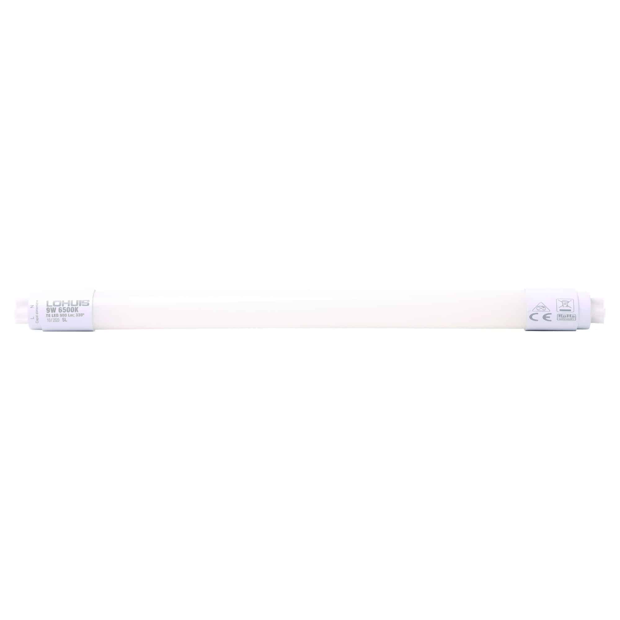 Tub Led T8 9W, 900 lm, G13, 36 cm, dispersor din sticla 6500k - eMAG.ro