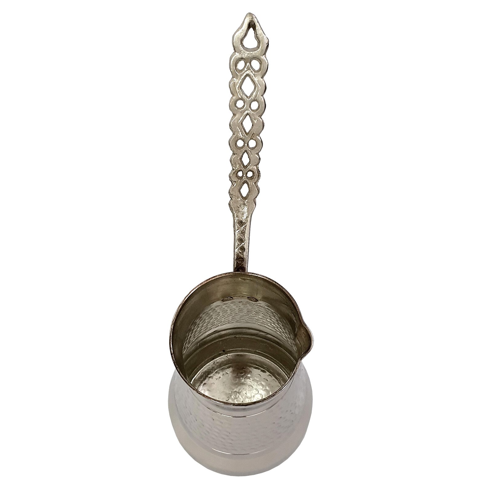 Ibric turcesc din cupru alb lucrat manual 550 ml - eMAG.ro