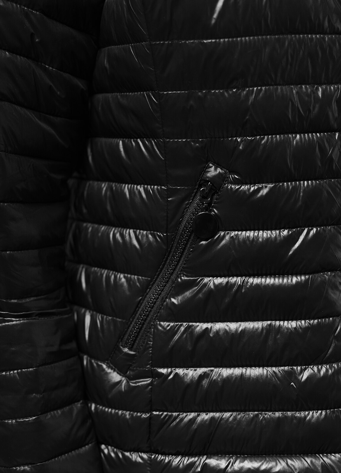 Geaca de femei neagra OZONEE O/H117 M - eMAG.ro