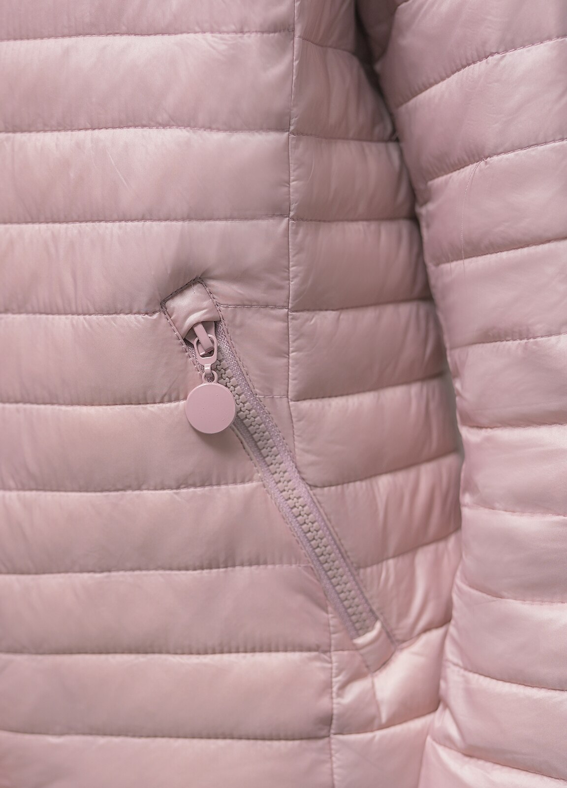 Geaca de femei roz pudra OZONEE O/H117 L - eMAG.ro