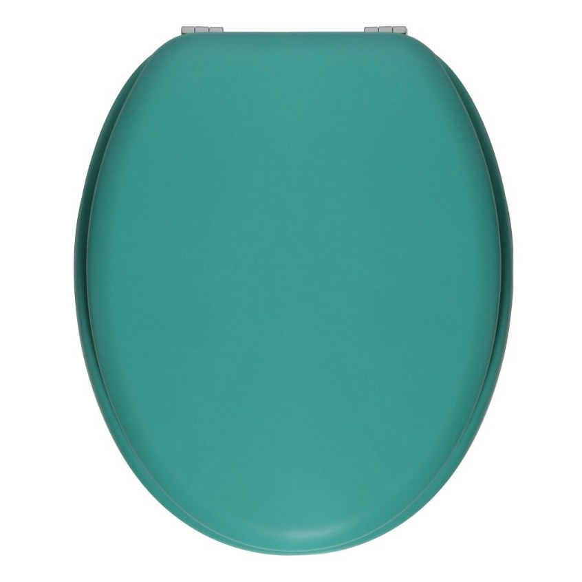 Capac WC Essential, din MDF, balamale otel inoxidabil, inchidere ...