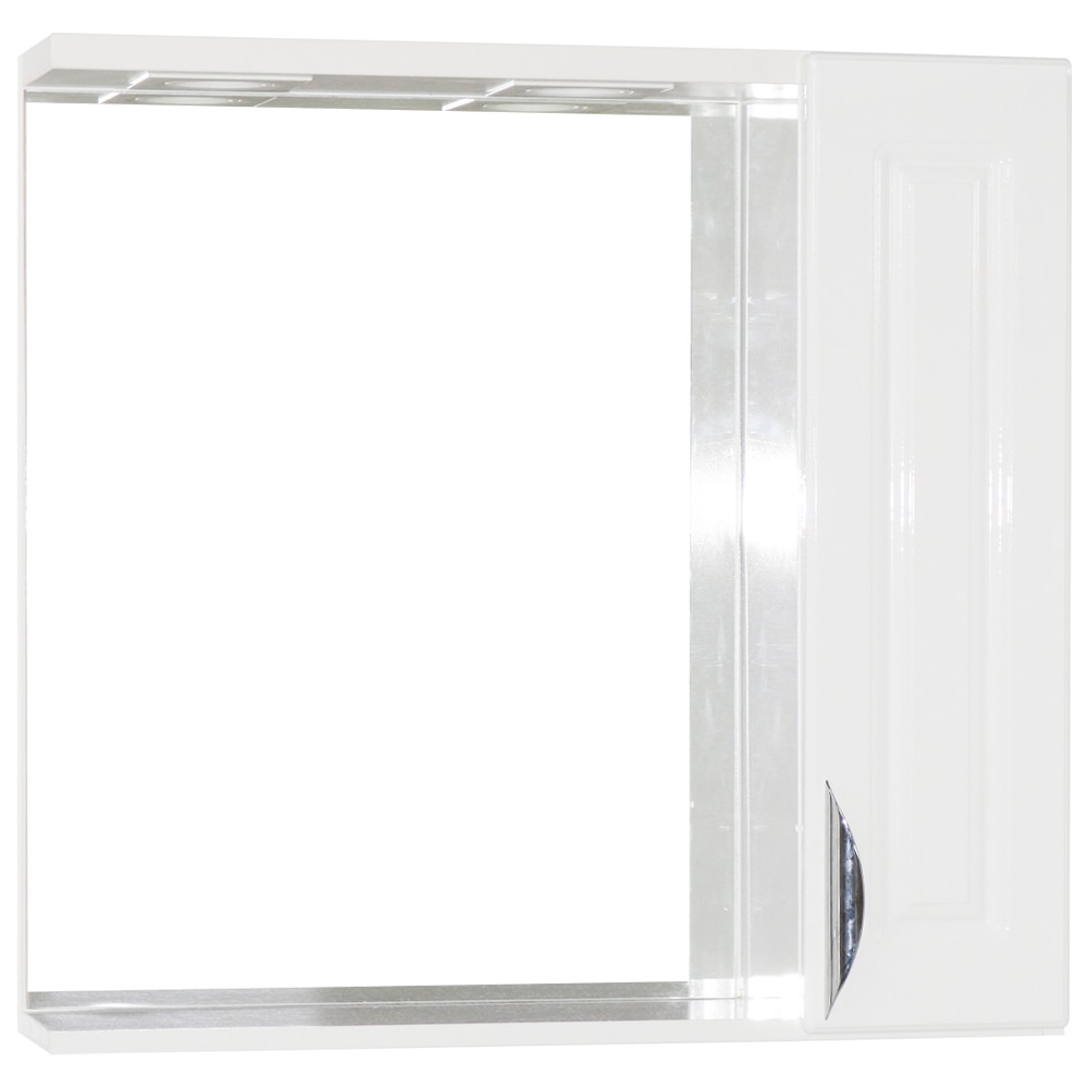 Oglinda baie cu dulap si spoturi LED, ISLA, Alb 81x13x70 cm - eMAG.ro