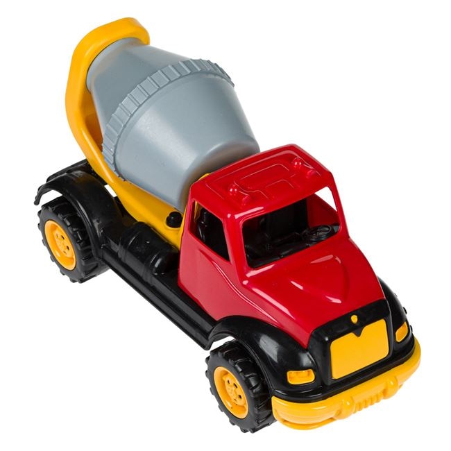 Betoniera din plastic pentru copii, 30x13x16cm, multicolor - eMAG.ro