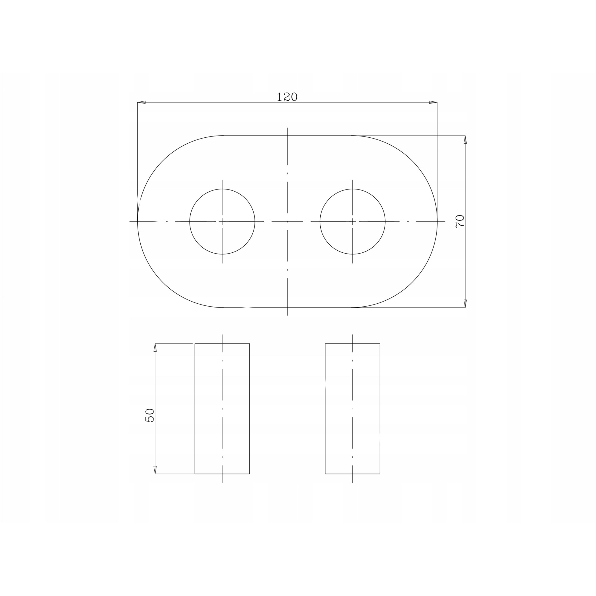 Set rozeta dubla si 2 mansoane, Diamond, Otel, Crom - eMAG.ro