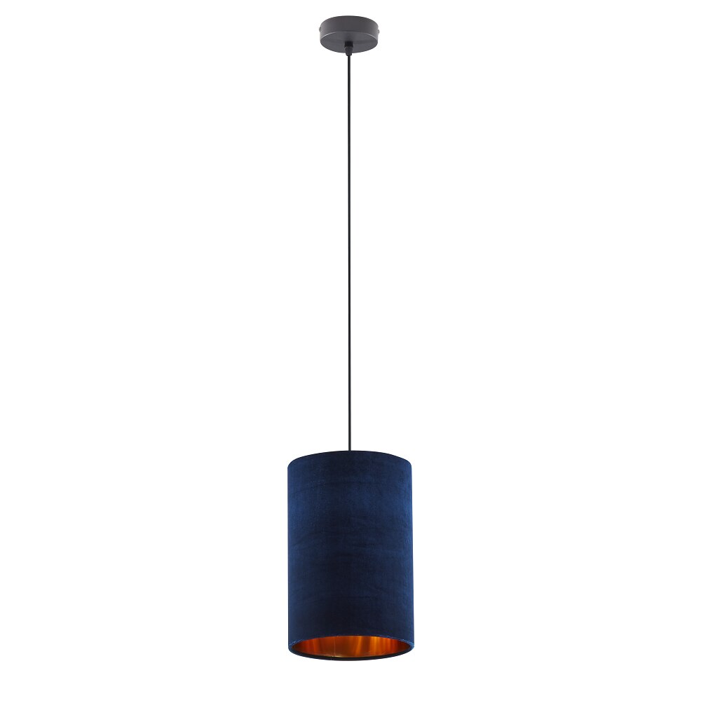 Pendul de iluminat, TK Lighting, Metal, Soclu E27, Albastru - eMAG.ro