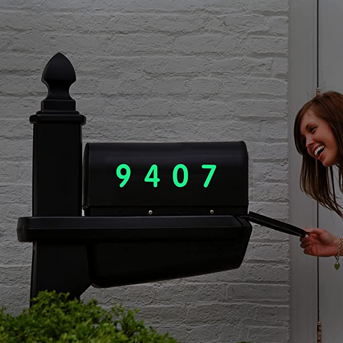 Set stickere fosforescente decorative, Litere si Cifre, 12 coli 20x13 ...