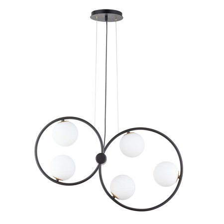 Lustra Aqua, Sigma, Metal, Soclu G9, Negru - eMAG.ro