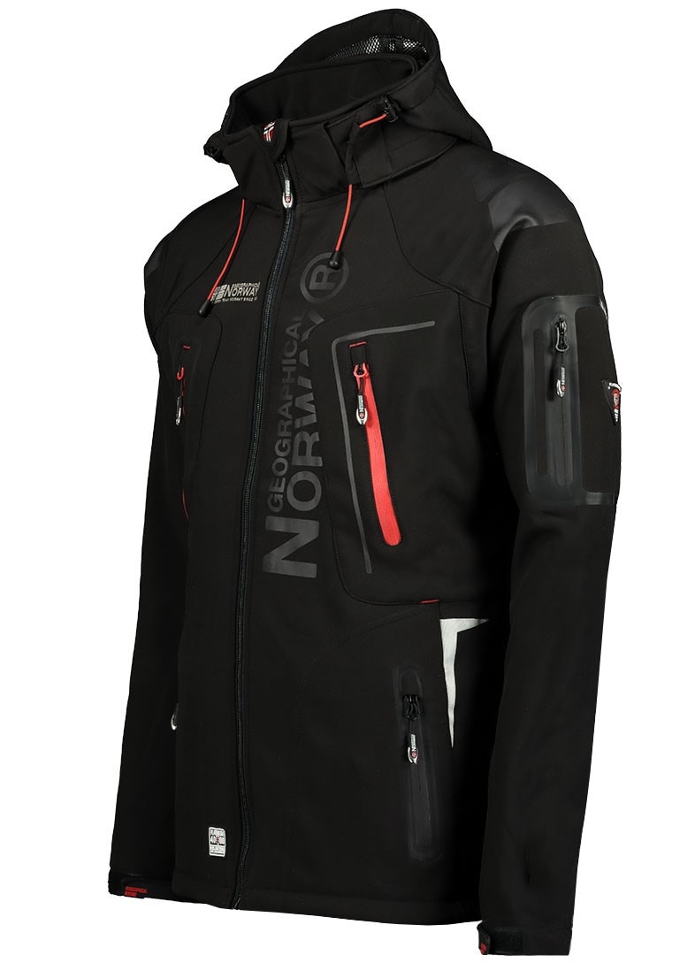 Geaca Barbati Geographical Norway Techno, Impermeabila, Matlasata Negru L - eMAG.ro